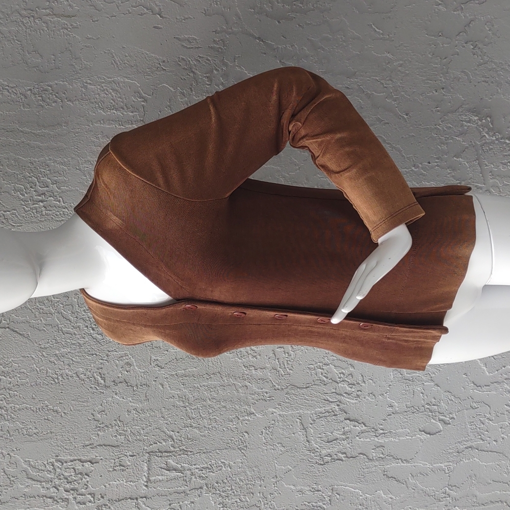 Choices Petite Ladies (5) Button Luxury Cardigan - Gem